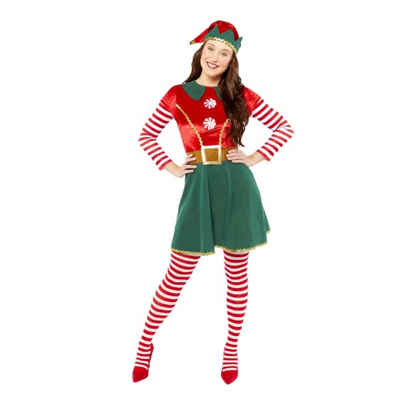 Plus Size Elf Costume for Women | Christmas Dress & Hat — The Costume ...