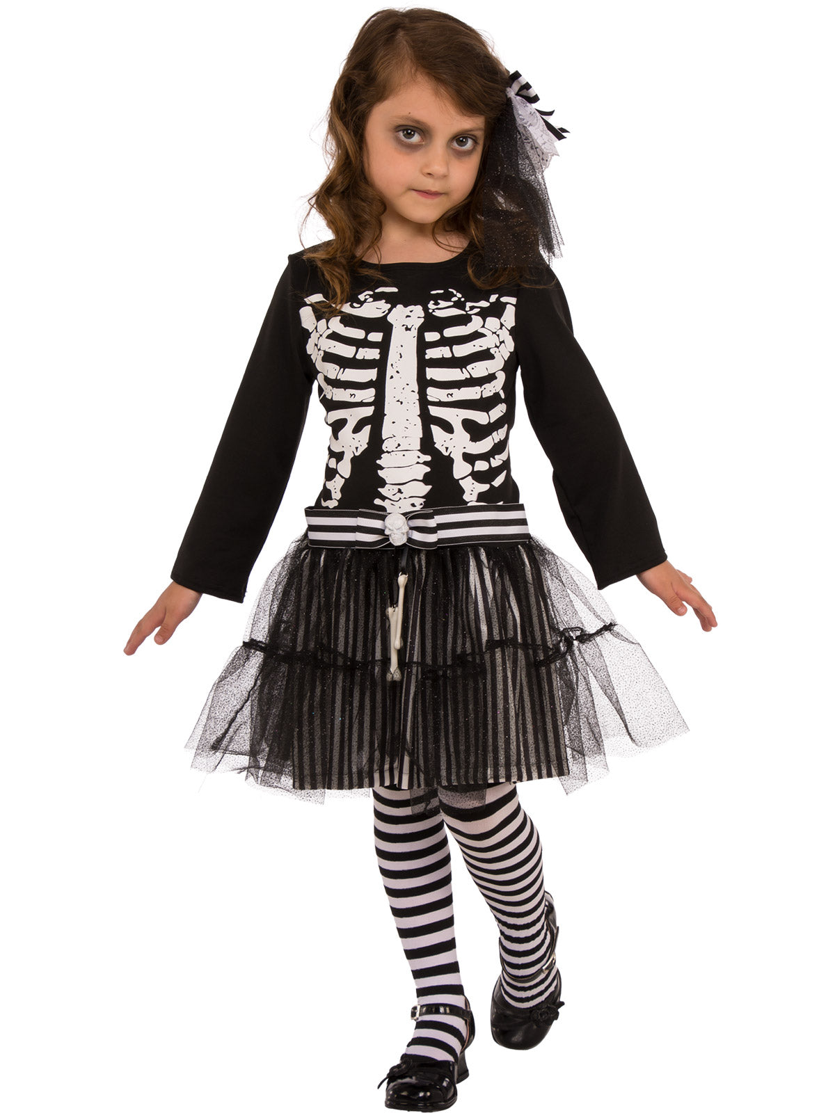 Little Skeleton Costume for Kids | Halloween Dress & Headpiece — The ...