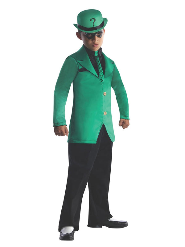 Kids Riddler Costume Jacket Set | DC Comics Villain Outfit Boys — The ...