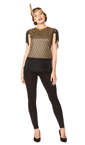 20's Flapper Shirt - The Costume Company Brisbane