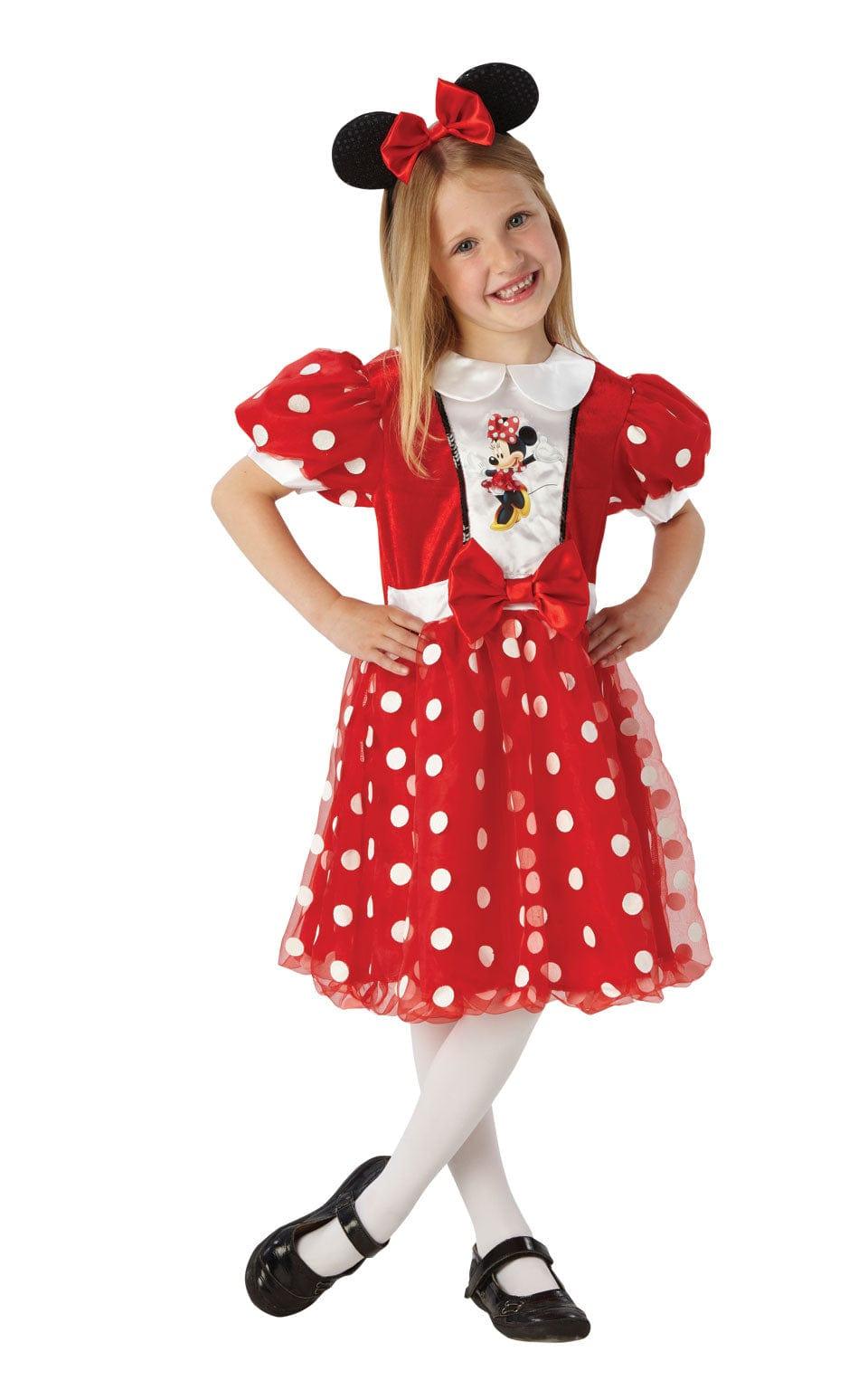 Minnie Mouse Red Glitz Child Costume — The Costume Company