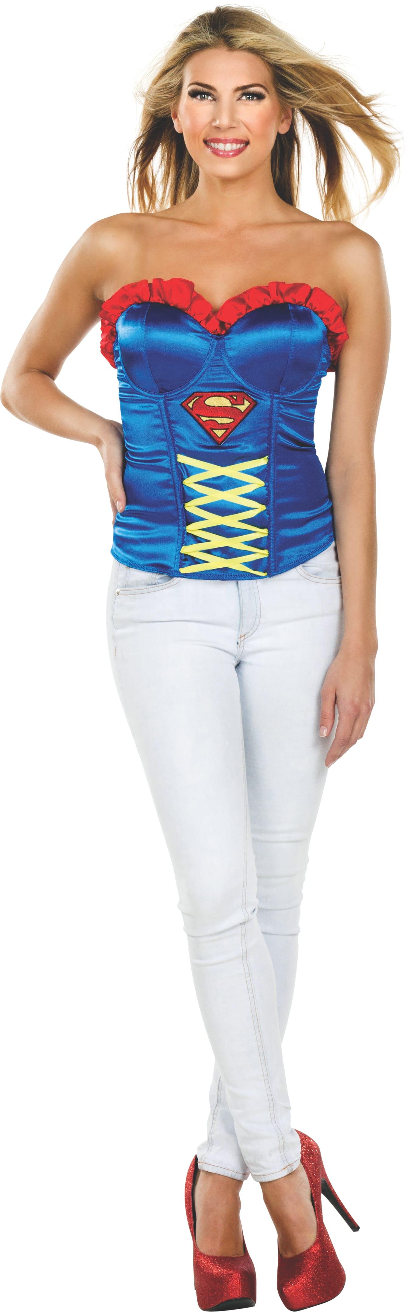 Supergirl Corset Adult Costume — The Costume Company